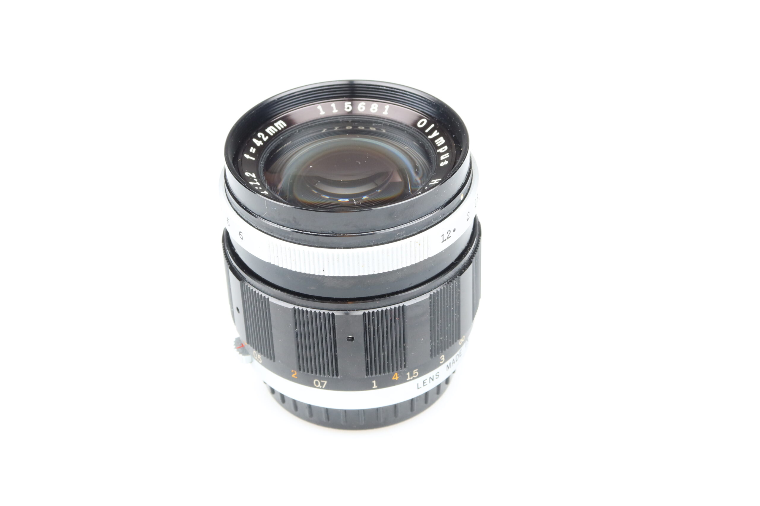 Olympus Pen Auto-S 42mm f1.2 H.Zuiko Objektiv Lens 97785 | Vintage ...